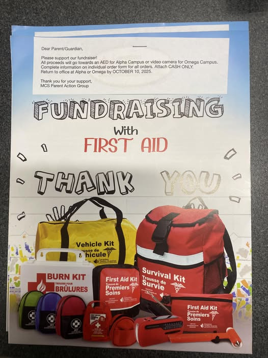 First Aid Fundraiser Deadline! - Mountain Christian School